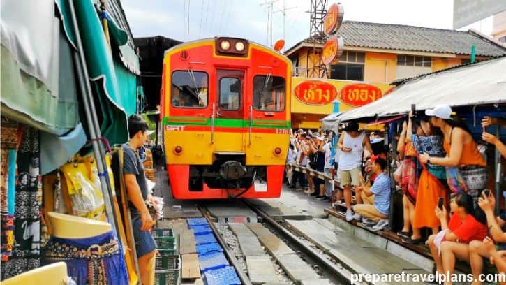 First Timer's Guide to Maeklong Railway Market from Bangkok