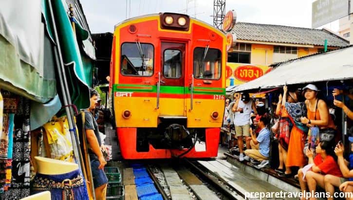 First Timer's Guide to Maeklong Railway Market from Bangkok